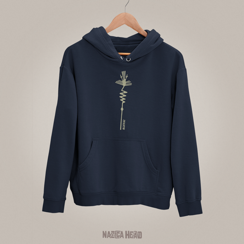 Nazca Lines Hoodie - Alcatraz | NazcaHead - Pre-Columbian Online Store
